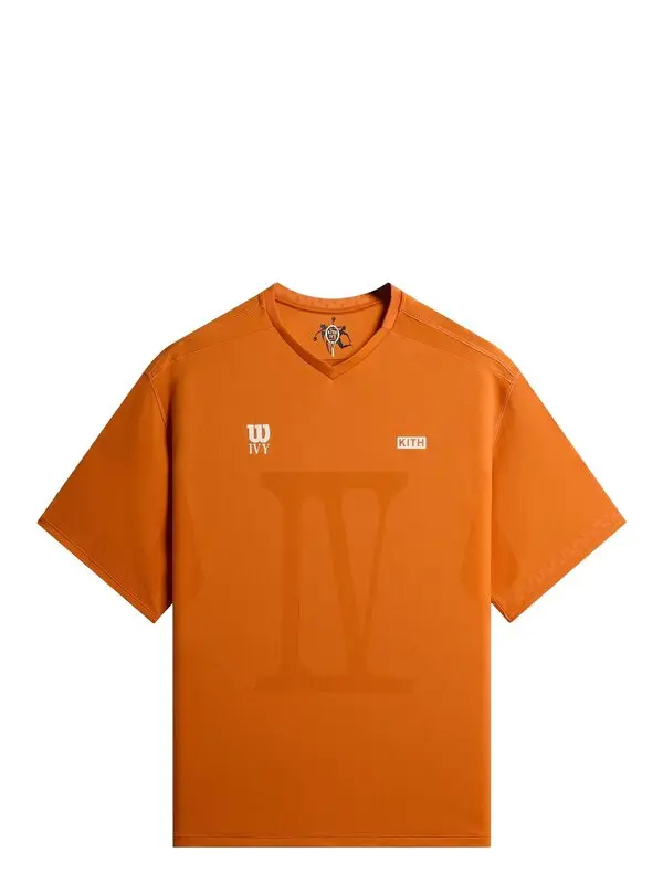 Kith Ivy For Wilson Breakpoint Engineered Tee 'clementine - Red