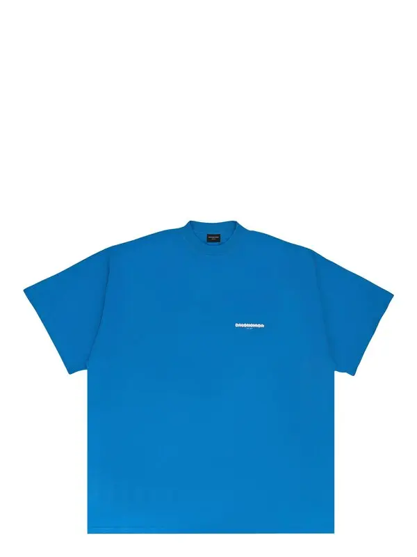 Balenciaga Crossed Out T-shirt - Blue