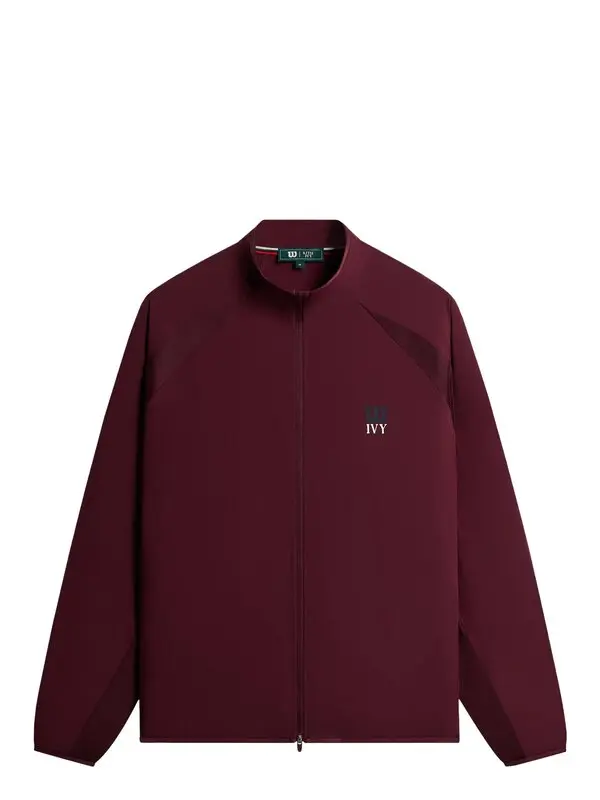 Kith Ivy For Wilson Classic Warm-up Jacket 'magma - Red