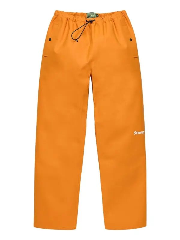 DENIM TEARS Stüssy Tears Fishing Slicker Pant - Orange