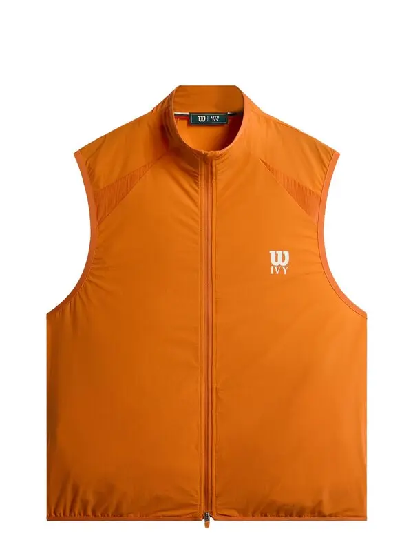 Kith Ivy For Wilson Classic Warm-up Vest 'clementine - Orange