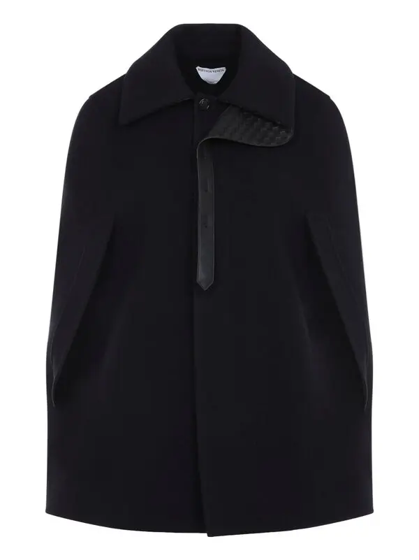 Bottega Veneta Cashmere Cape - Blue