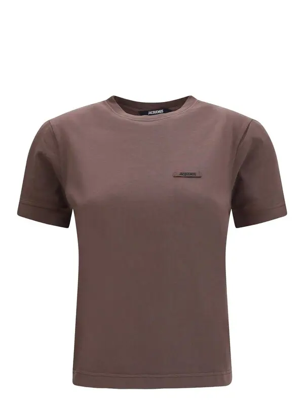 Jacquemus Logoed T-shirt - Brown