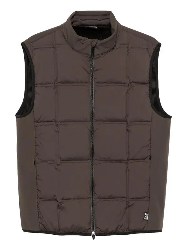 EA7 Down Vest - Brown