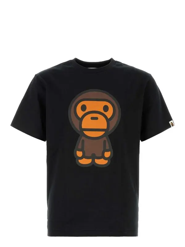 A BATHING APE Big Baby Milo Mini T-shirt For - Black