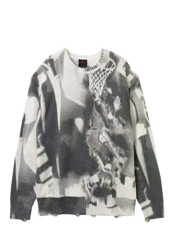 JORDAN Crew-neck Sweater - Grey