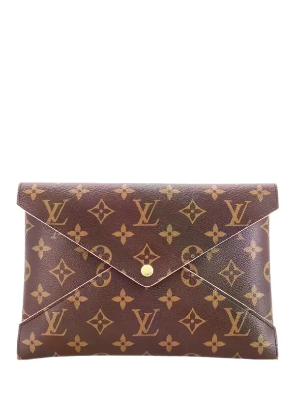 LOUIS VUITTON Kirigami Pochette Monogram Canvas Gm Pouch - Brown