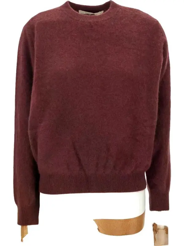 EMMA E GAIA Brushed-knit Sweater - Red