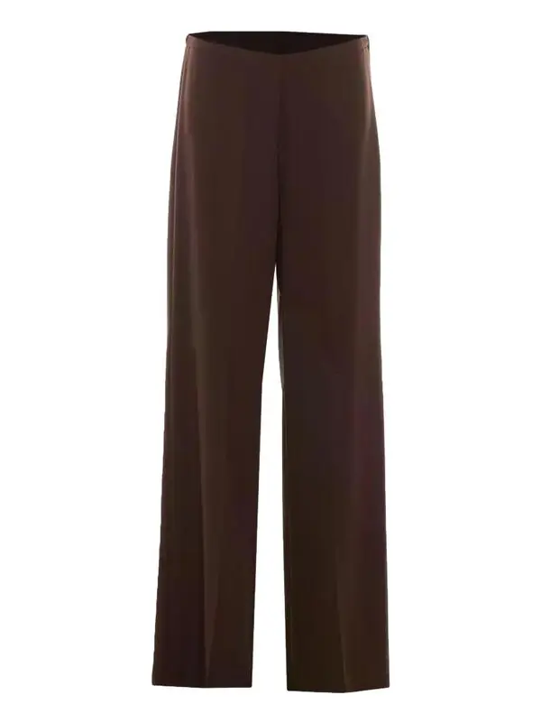 RUE DU BAC Flared Trousers - Brown