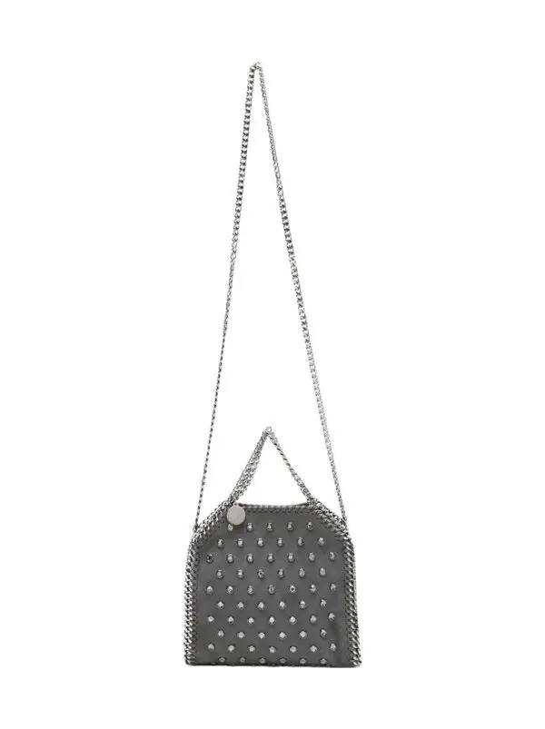 Stella McCartney Falabella Crystal-embellished Tote Bag - Slate