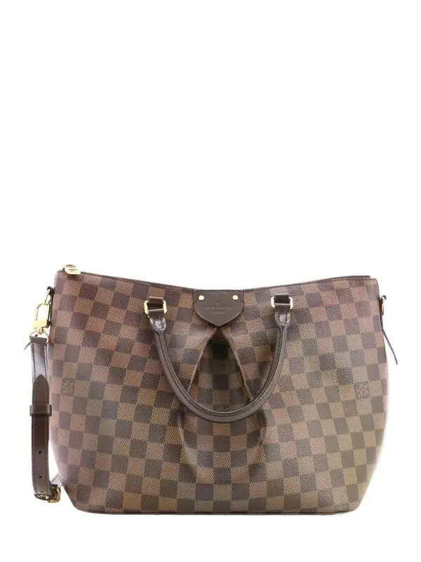 LOUIS VUITTON Siena Handbag Damier Mm Tote Bag - Checkered Brown