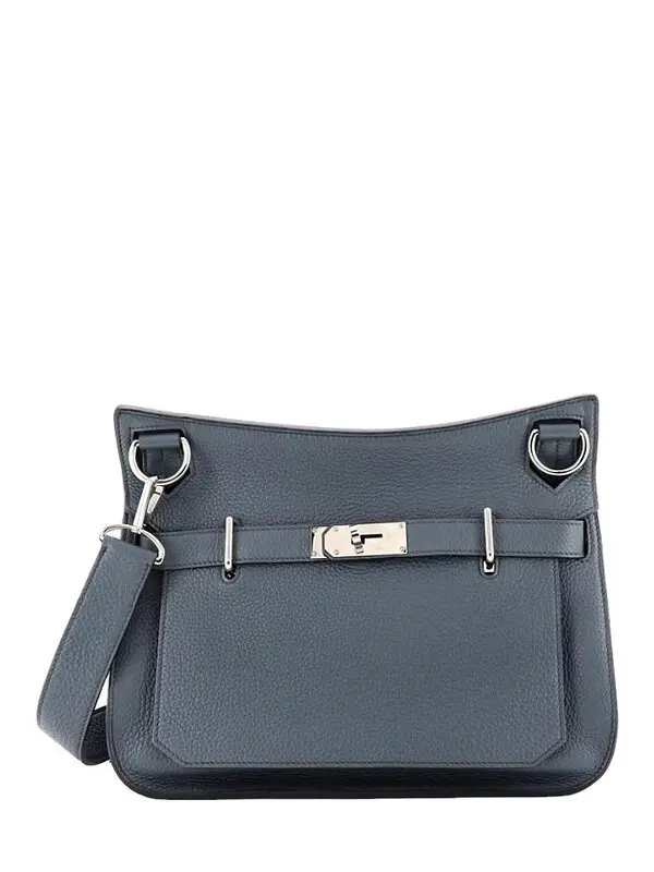 Hermès 31 Jypsiere Bag Clemence - Blue