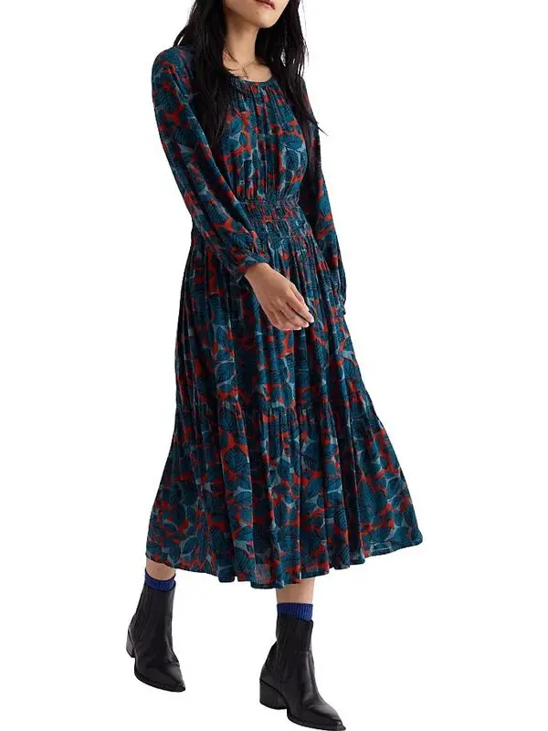 SEASALT CORNWALL Oak Apple Midi Dress - Beech Canopy Mix
