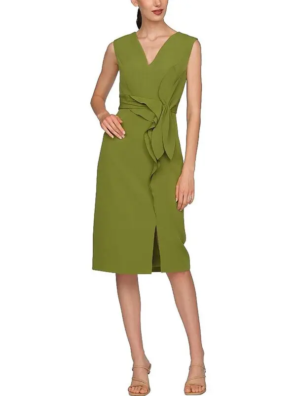 KAY UNGER Maya Midi Dress - Soft Moss