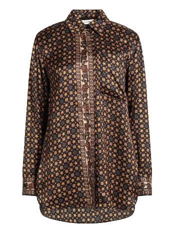 Sandro Shirt Size Viscose - Black