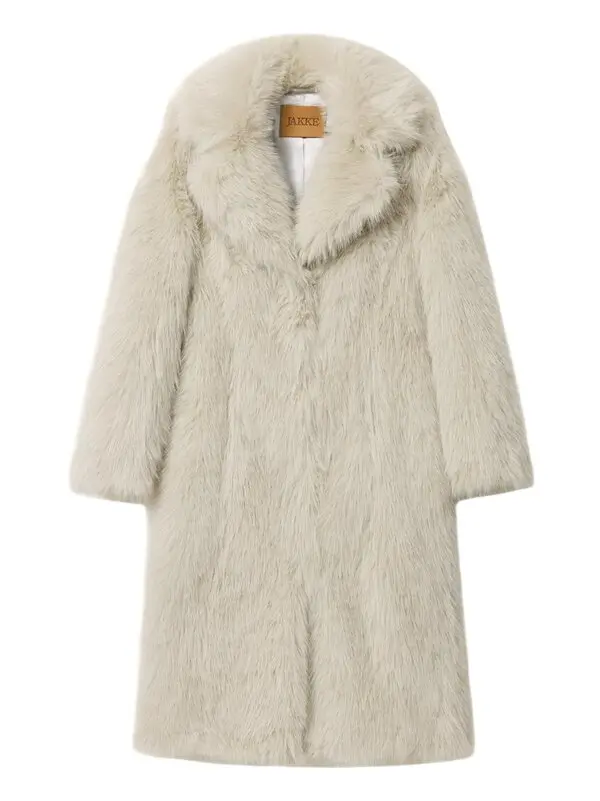 JAKKE Neutrals Kristie Coat Ecru - Beige