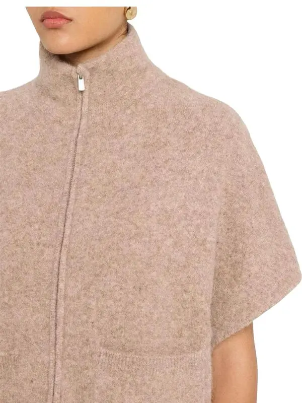 Majestic Filatures Turtleneck Ultra Soft Alpaca-blend Top - Desert