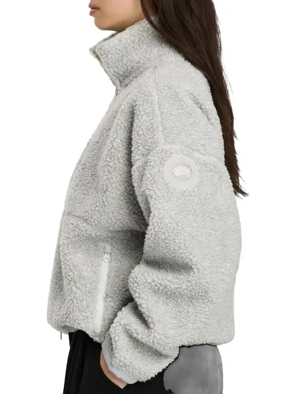 Canada Goose Simcoe Zip-up Fleece Jacket - Silverbirc
