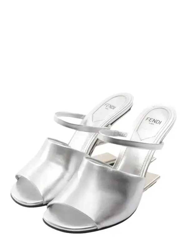 Fendi 2000s First Sandals - Silver