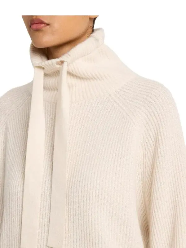 Brunello Cucinelli Turtleneck Chunky English Rib Cashmere Hoodie - C2832