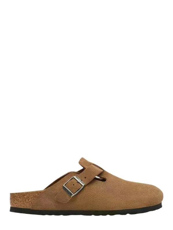 BIRKENSTOCK Boston Mules - Brown