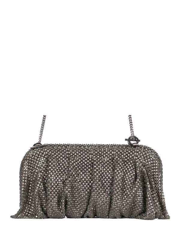 Benedetta Bruzziches Magnetic-clasp Clutch - Silver