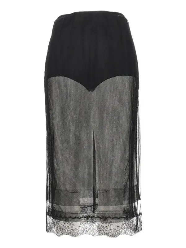 Dolce & Gabbana Tulle Skirt - Black