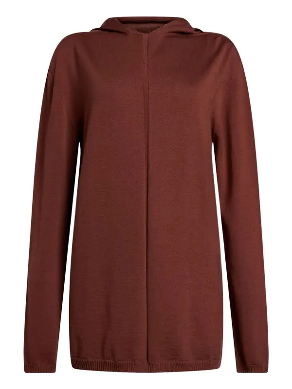 Rick Owens Solid-color Wool Knit Sweater - Red