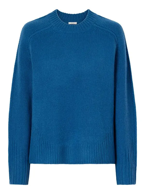JOSEPH Tilly Lofty Cashmere Sweater - Blue
