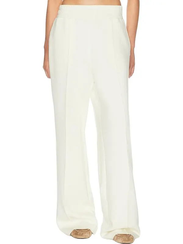Varley The Wide Leg 32 Pant In White - Pristine
