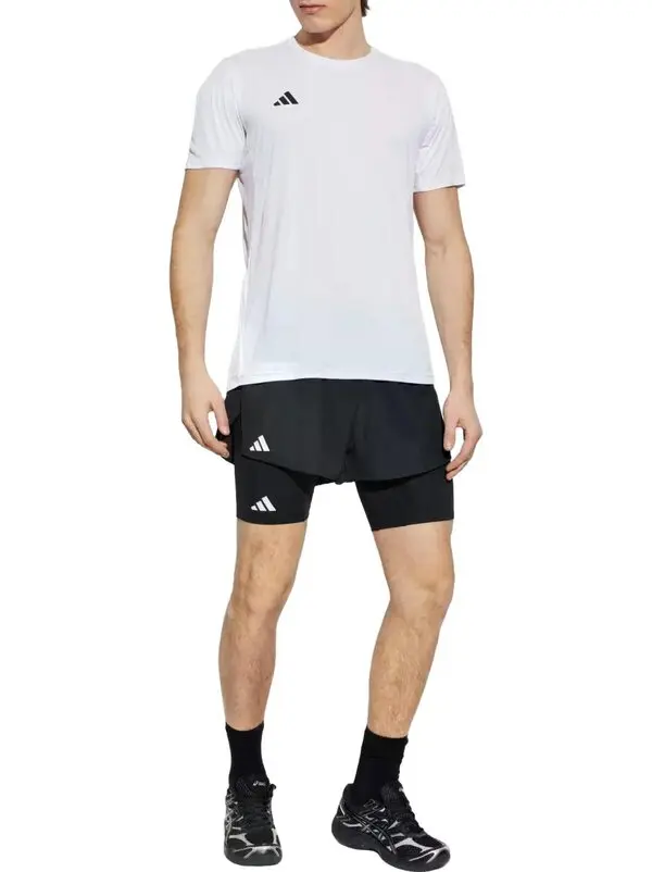 Adidas Adizero Essentials Running Split Shorts - Black