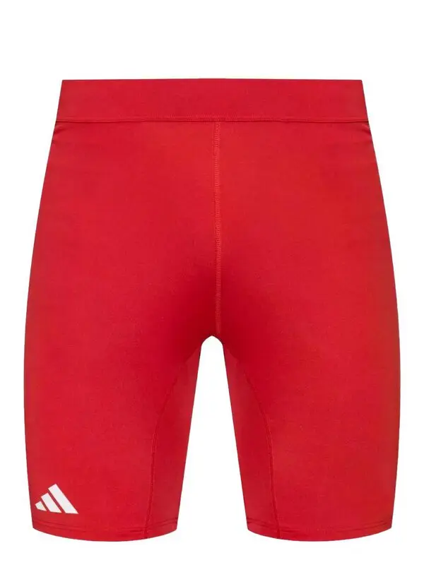 Adidas Adizero Logo-print Shorts - Red