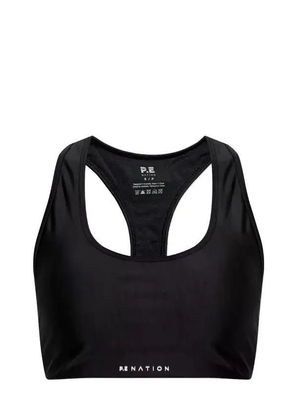 P.E Nation Fairmont Racerback Top - Black