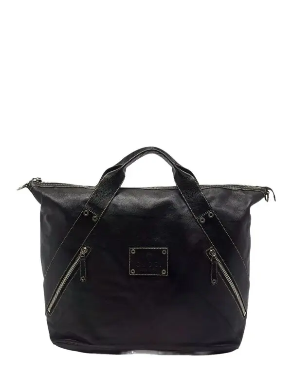 Gucci Front Pocket Weekender Bag - Black