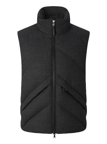 Bogner Kendo Virgin Wool Down Vest - Anthracite