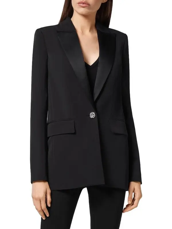 Philipp Plein Blazer Tiger - Black