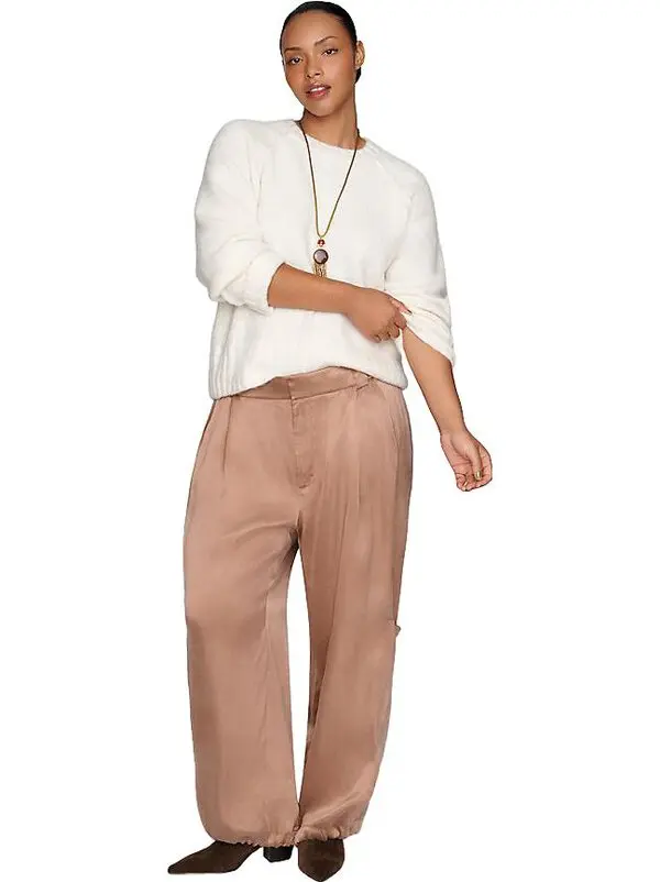 Maeve Utility Trousers Pants - Tan