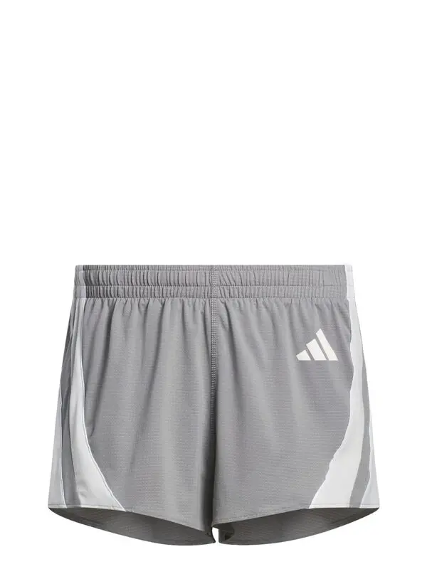 Adidas Adizero Archive Running Chicago Graphic Shorts Grey 2 - Grey Three