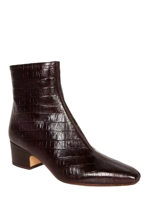 Chie Mihara Cumiya Croc-effect Boots - Red