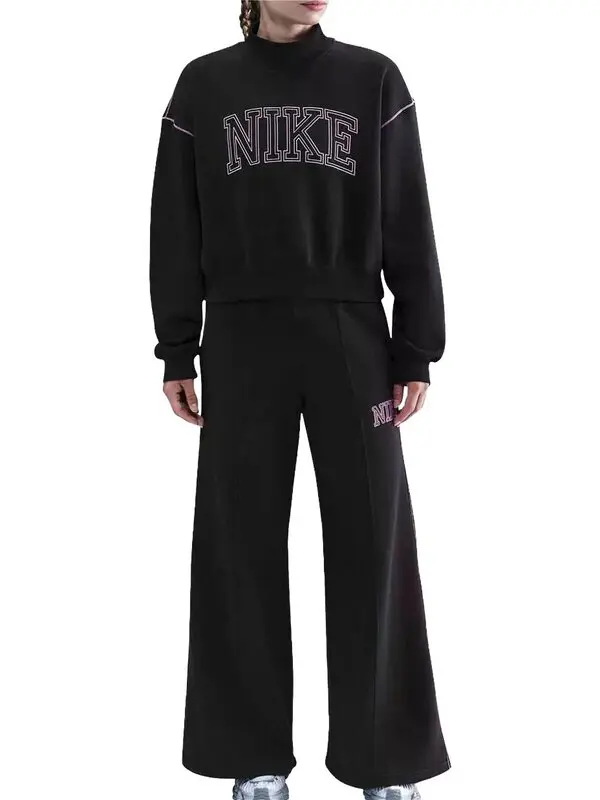 Nike Phoenix Mock-neck Sweater - Black