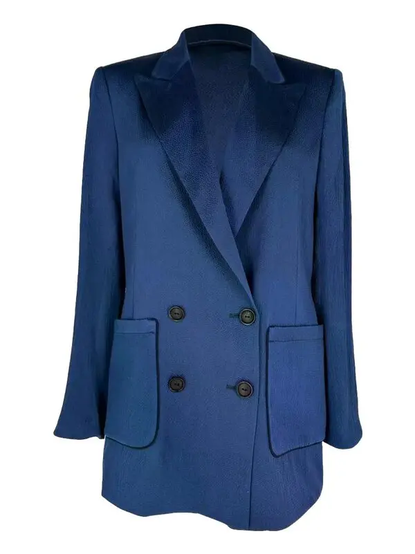 Roland Mouret Double-breasted Blazer - Blue