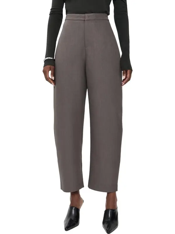 MEIMEIJ Oversized Slouchy Trousers - Fango