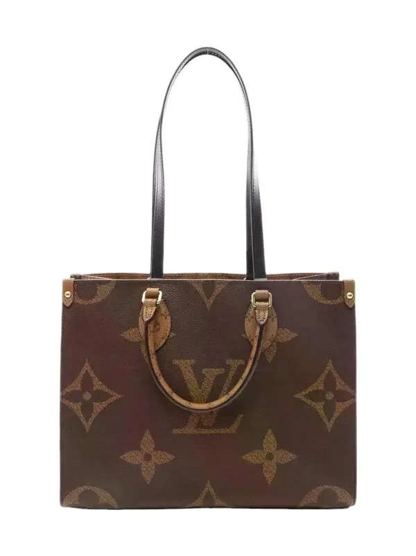 LOUIS VUITTON 2021 Mm On-the-go Two-way Tote Bag - Brown