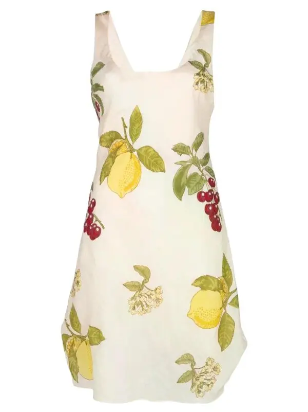 Alix Of Bohemia Addie Mini Dress - Neutrals