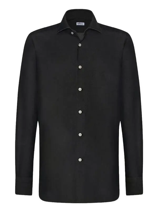 Kiton Denim Shirt - Grey