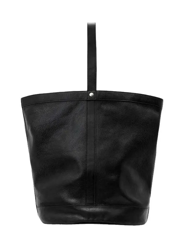 ALLSAINTS Bucket Leather Sling Bag - Black