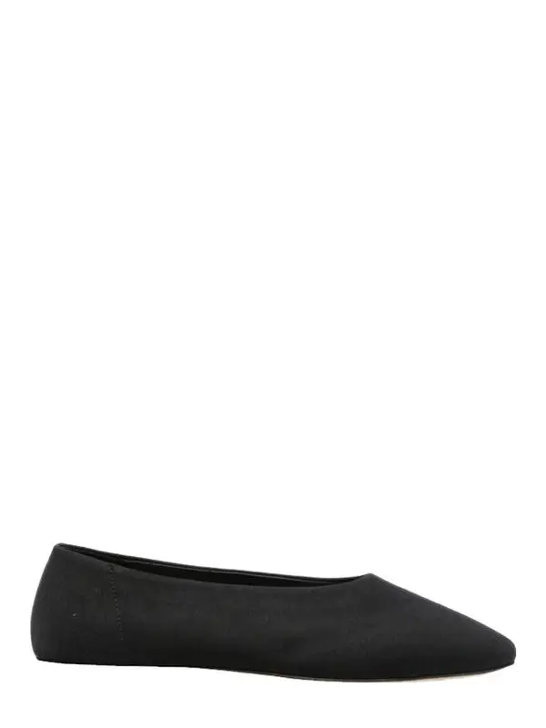 TOTEME Pointed-toe Ballet Flats - Black
