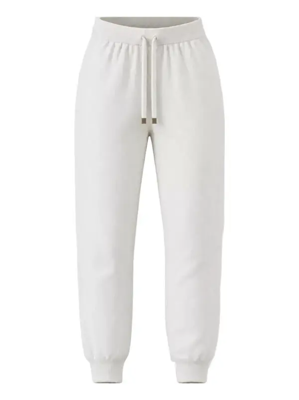 Fabiana Filippi Drawstring-waist Sweatpants - White