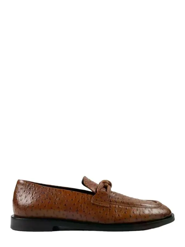 CHUCKIES Knot-detail Loafers - Brown