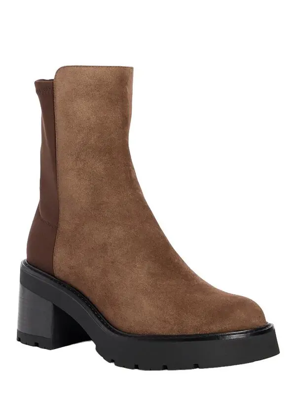 STUART WEITZMAN 5050 Char Boots - Chocolate